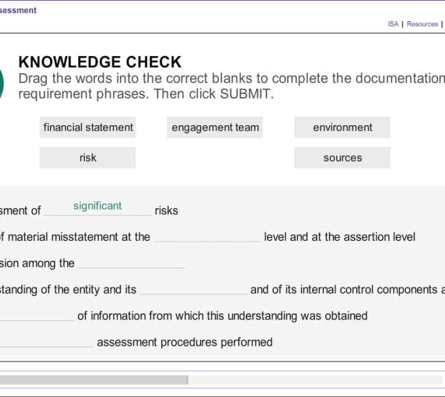 Interactive eLearning Knowledge Check: Drag-and-Drop Exercise - Nathan ...
