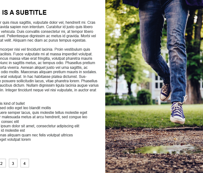 Interactive eLearning Layout with Dynamic College Student Image and ...